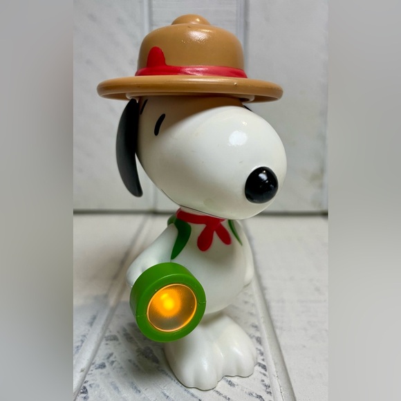 Peanuts | Toys | Peanuts Snoopy Camp Ranger Toy Battery Operated Mini ...
